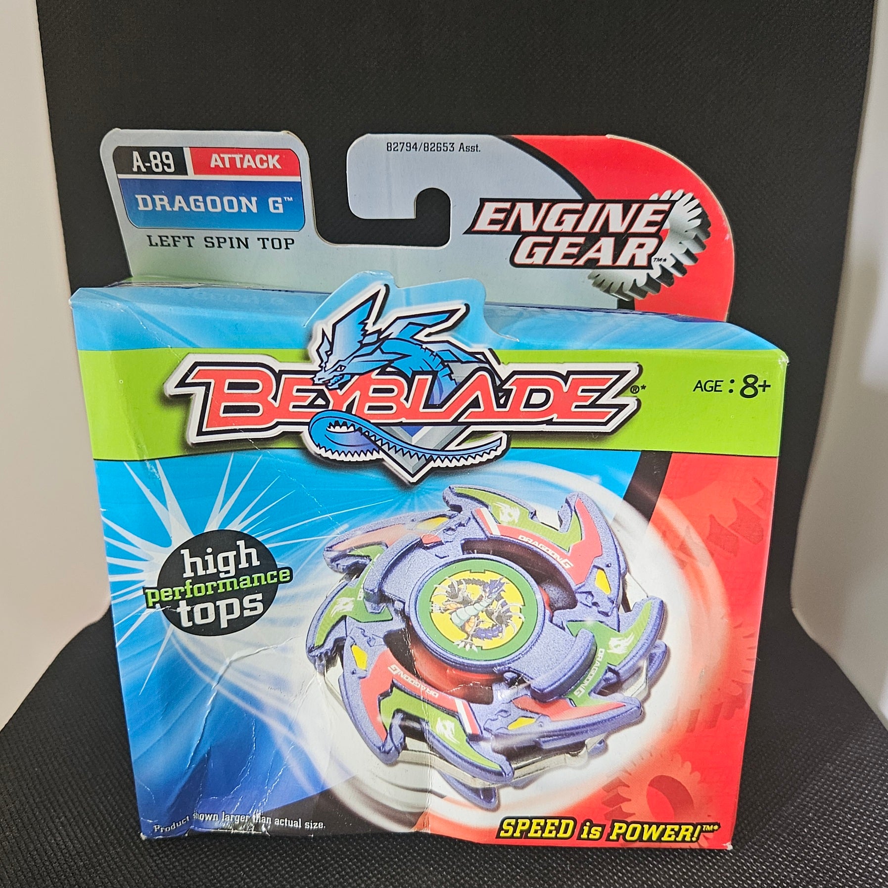 Hasbro Dragoon G (Metallic blue) – Beyblade Art Shop