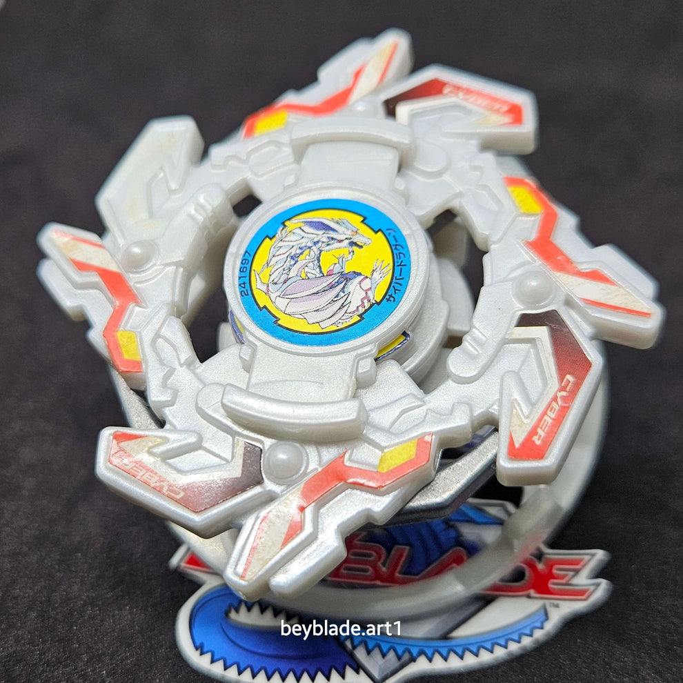 Cyber Dragoon (Pearl White) – Beyblade Art Shop