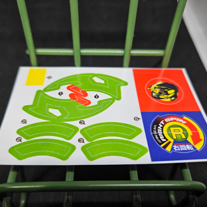 Buy Machine cut Beyblade Sticker Sheets – Beyblade Art Shop